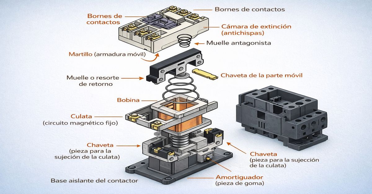 ¿Qué es un Contactor y para qué sirve? - Ingeniería fácil